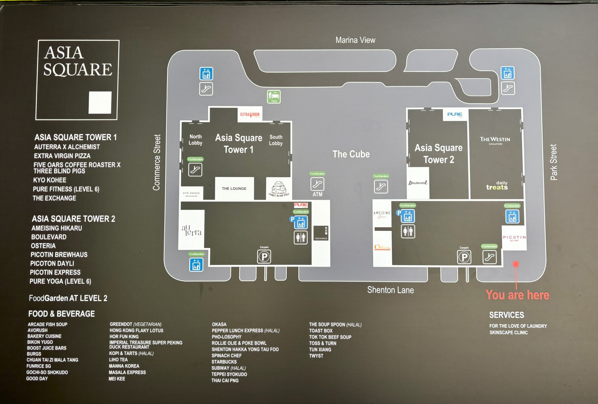 Singapore Office Building Guide: Asia Square｜OFFICE NAVI SINGAPORE